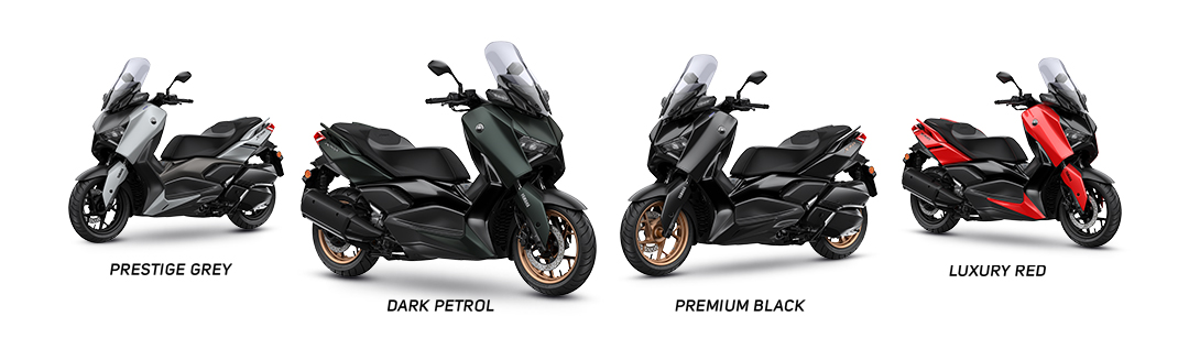 Yamaha Meluncurkan Produk Baru XMAX Connected di IMOS 2022