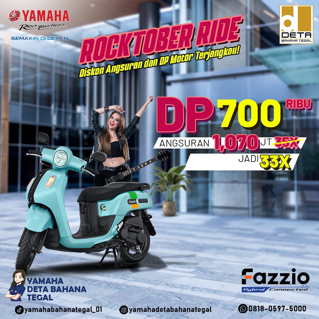 Promo Fazzio - DP 700 Ribuan