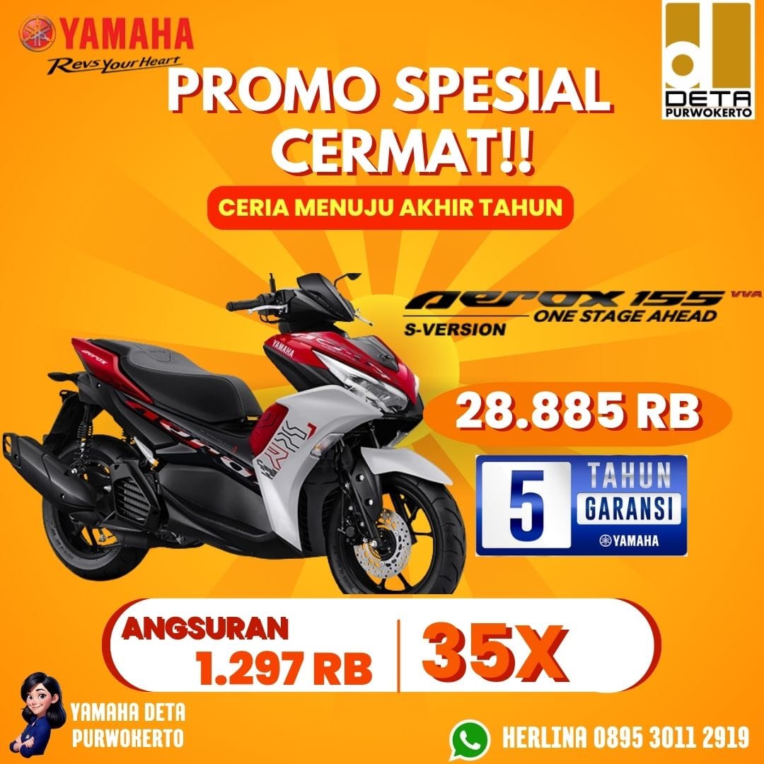Promo Nmax Neo, Dealer Yamaha Deta Kelapagading